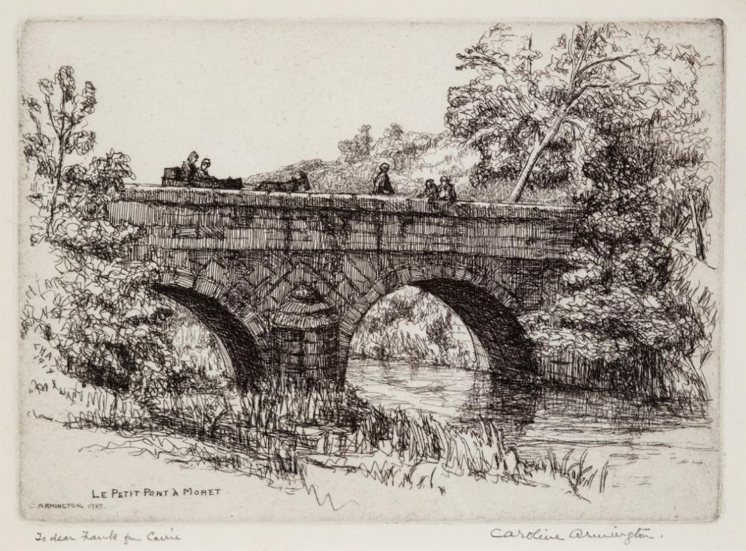 Caroline Armington created Canadian War Memorials Collection in WWI ...