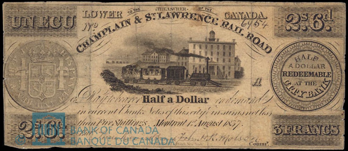 “Champlain and St. Lawrence,” Canada’s First Railroad – Glimpses of ...