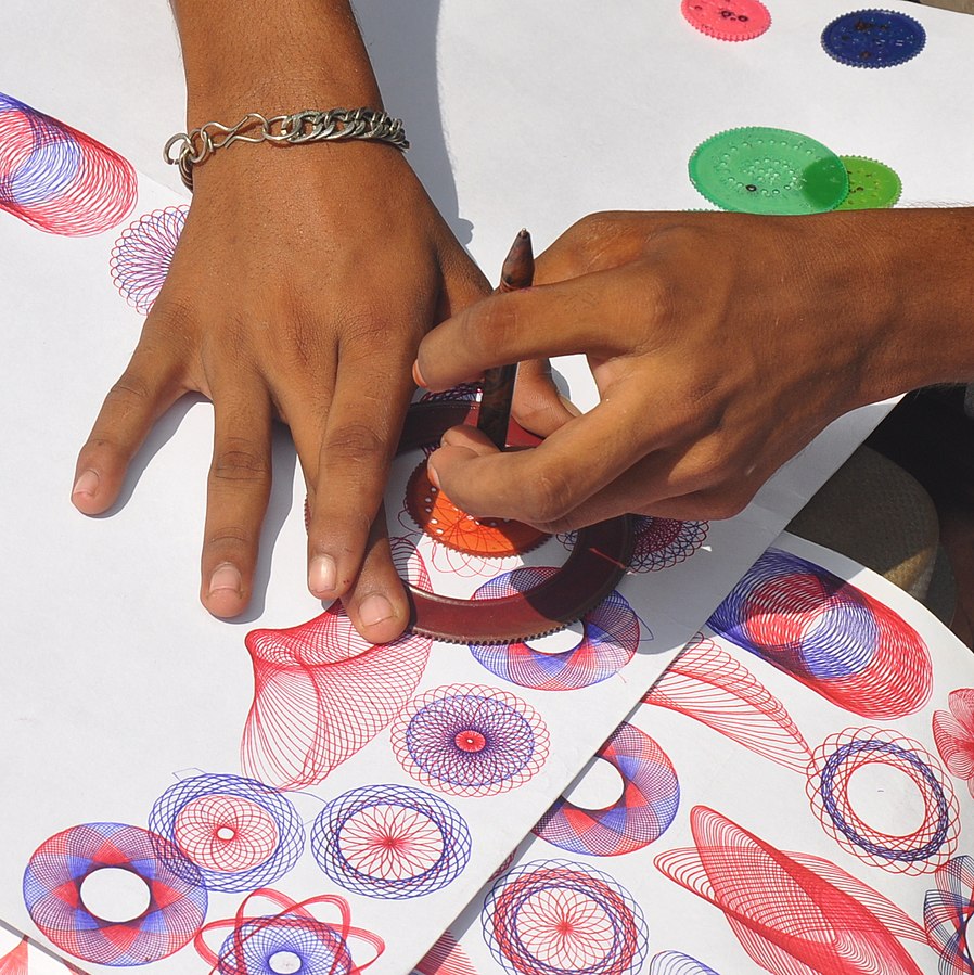 Opening the Toy Chest: Mathematical drawing tool became Spirograph ...